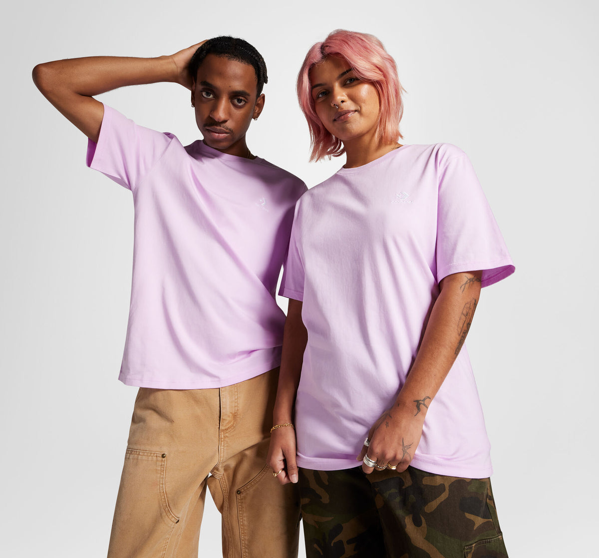 Converse Go-To Embroidered Star Chevron Standard Fit T-Shirt | Converse ...