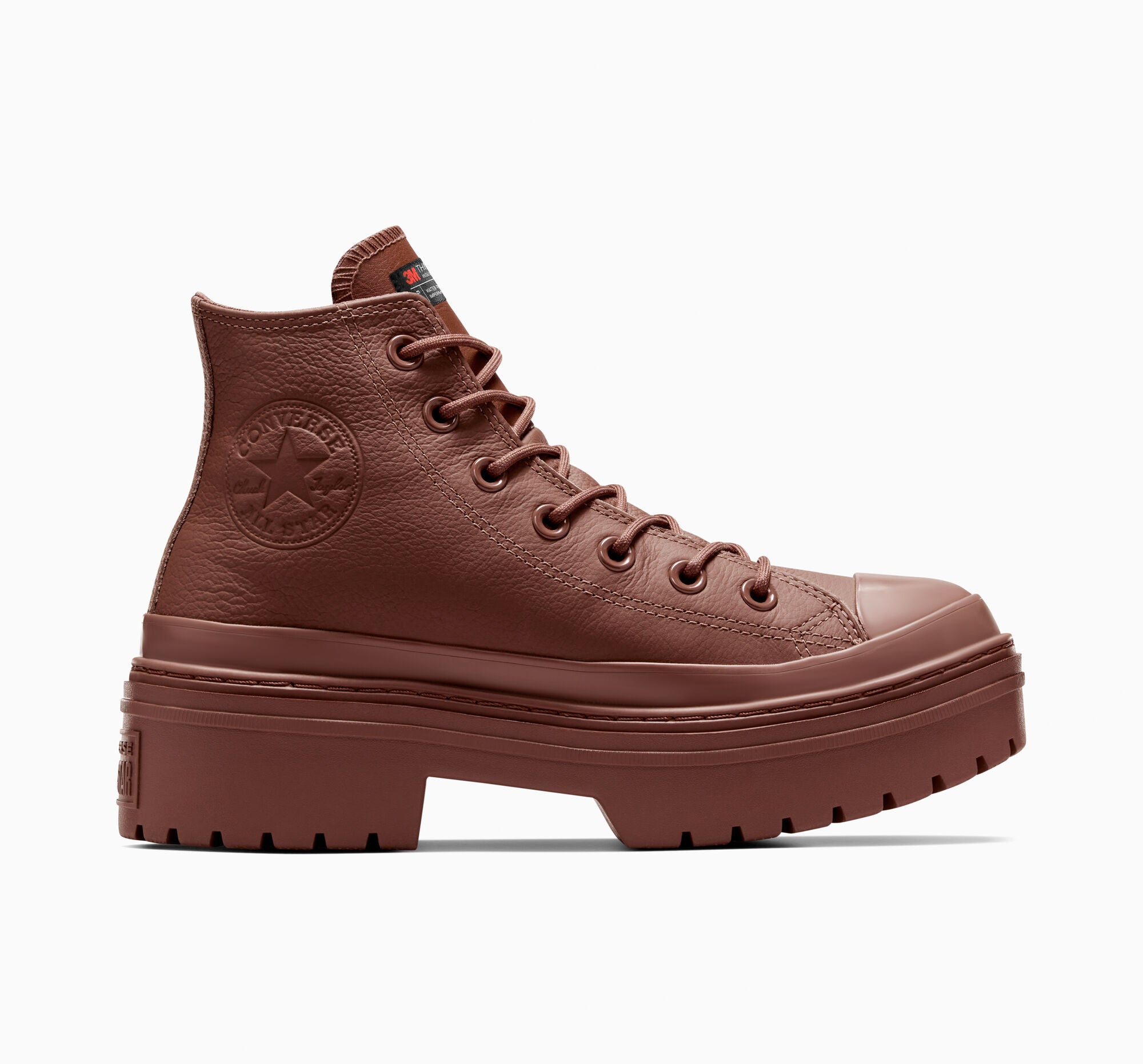 Chuck Taylor All Star Lugged Heel Platform Waterproof High Top ...