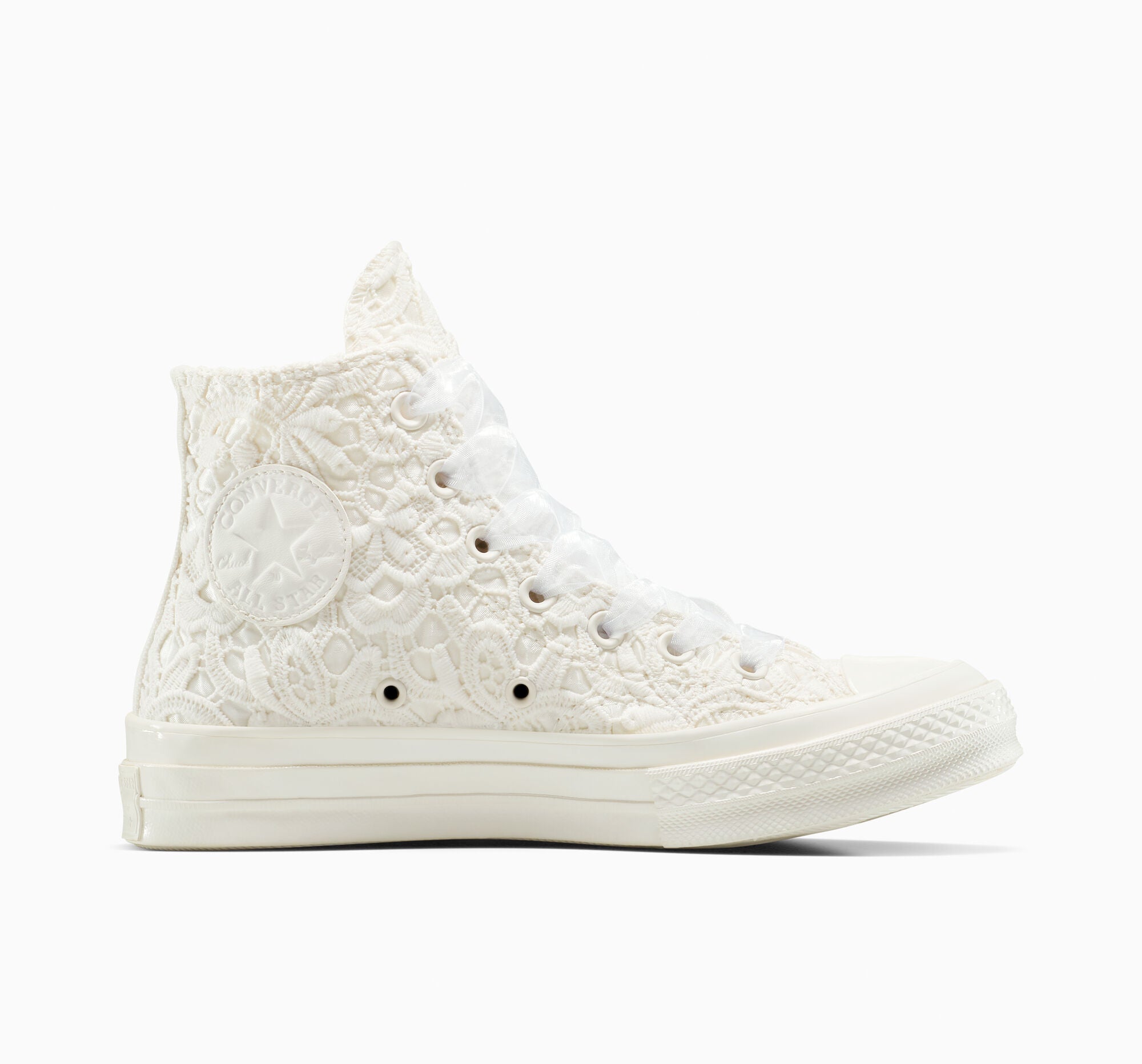 Chuck 70 Crocheted Satin High Top | Converse Canada