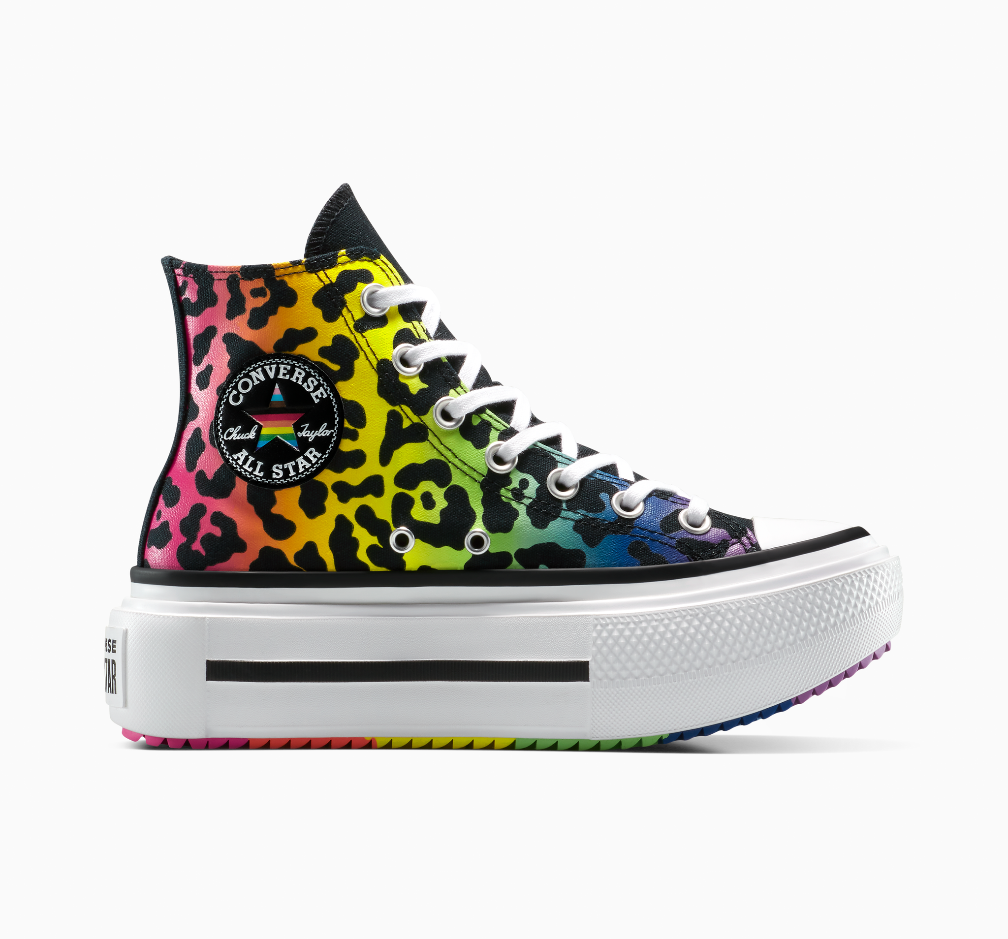 Chuck Taylor All Star Lift Double Stack Platform Pride High Top ...